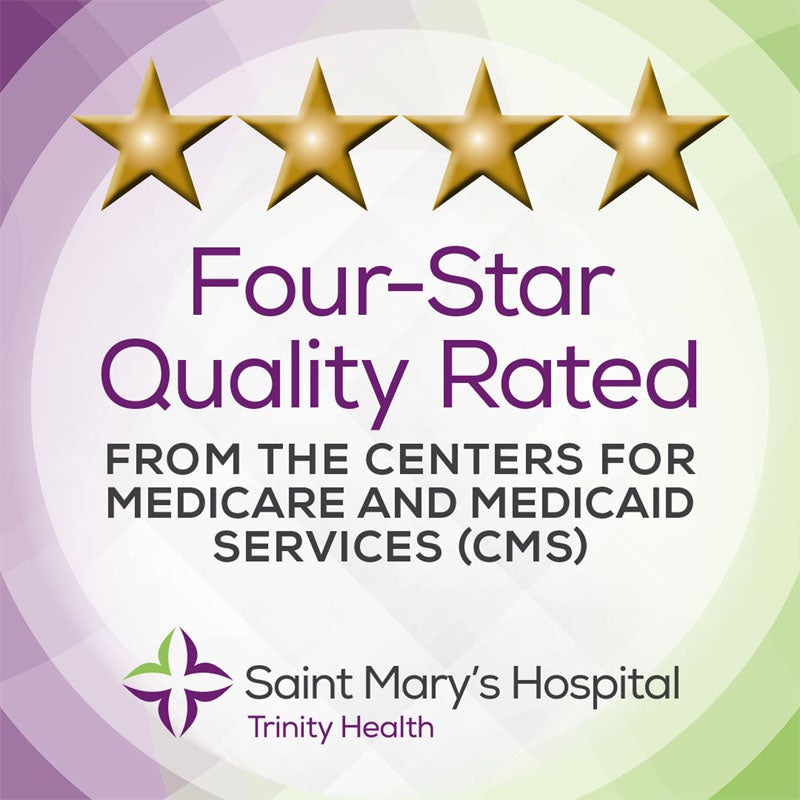 Saint Mary's Hospital Receives 4-Star Rating from the Centers for ...