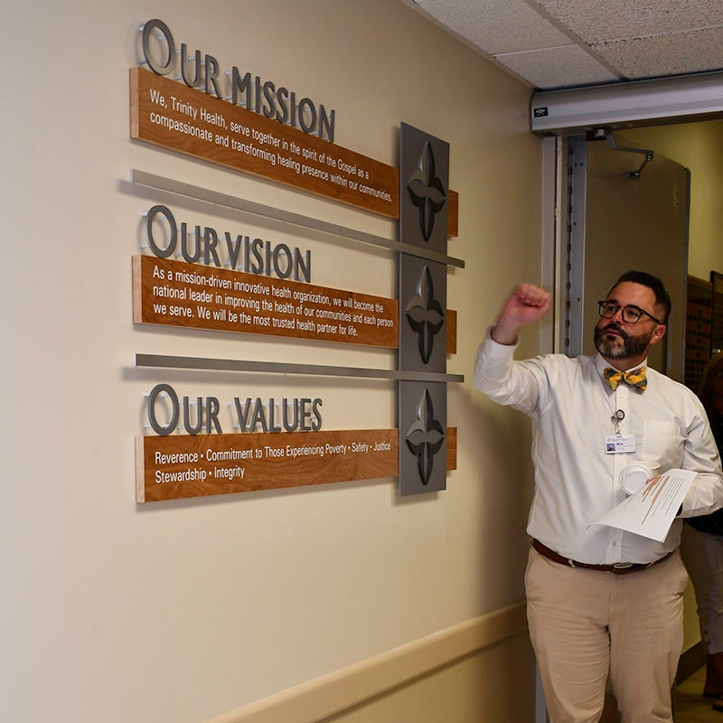 Johnson Celebrates Cornerstone Day | Trinity Health Of New England